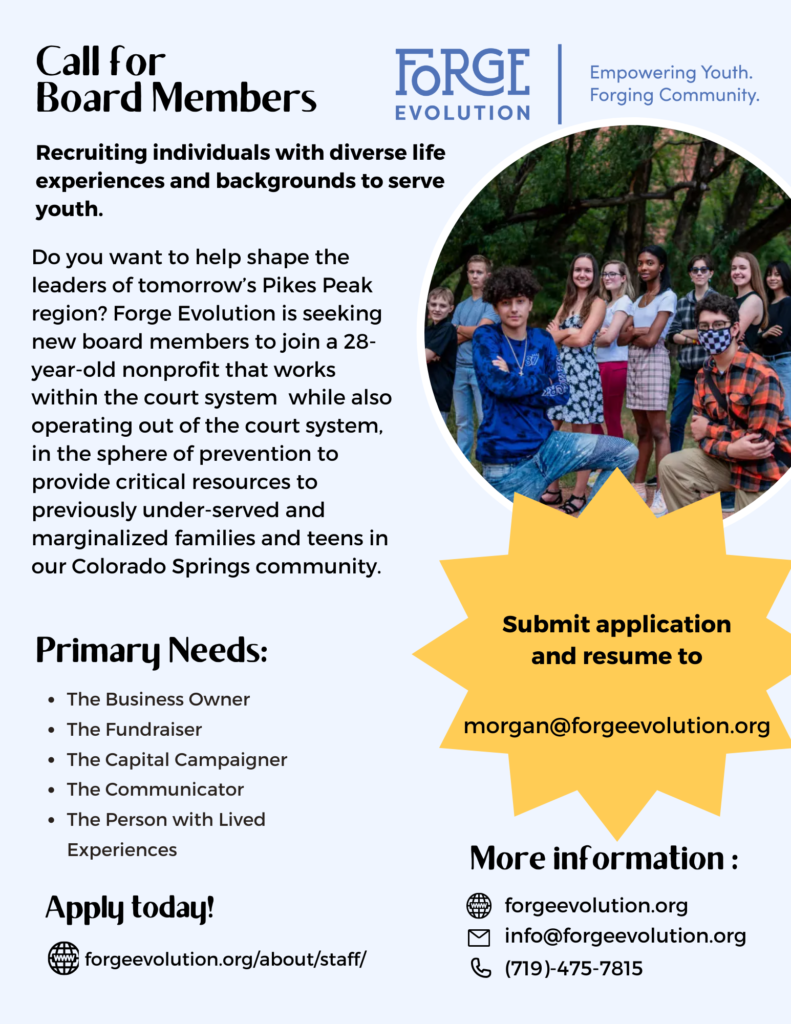 Staff | Forge Evolution